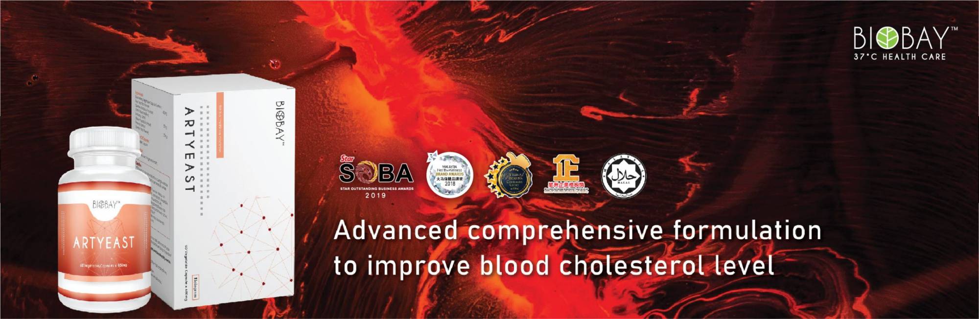 BIOBAY Artyeast 60 capsules