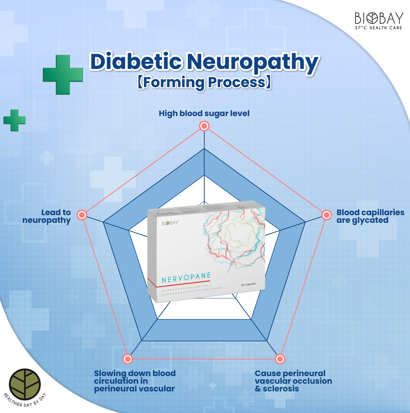 BIOBAY Nervopane 60 capsules